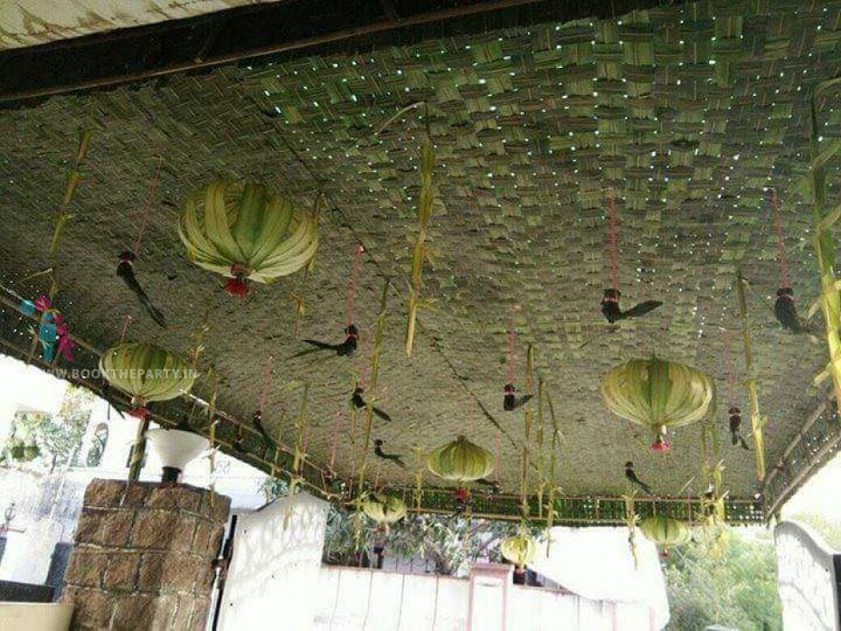 Coconut Mat Decor for Housewarming -Decorations | BookTheParty.in